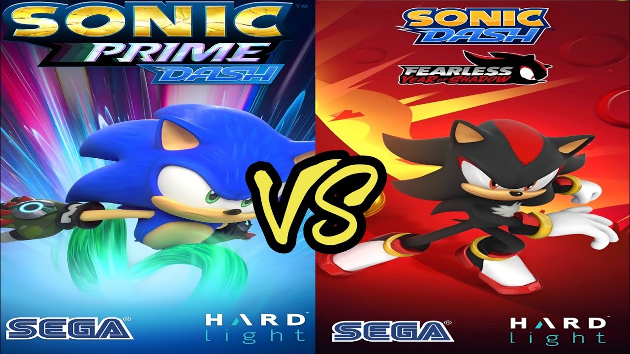 Sonic Prime Dash 🆚 Sonic Dash - Rusty Rose 🆚 Movie Super Sonic - YouTube