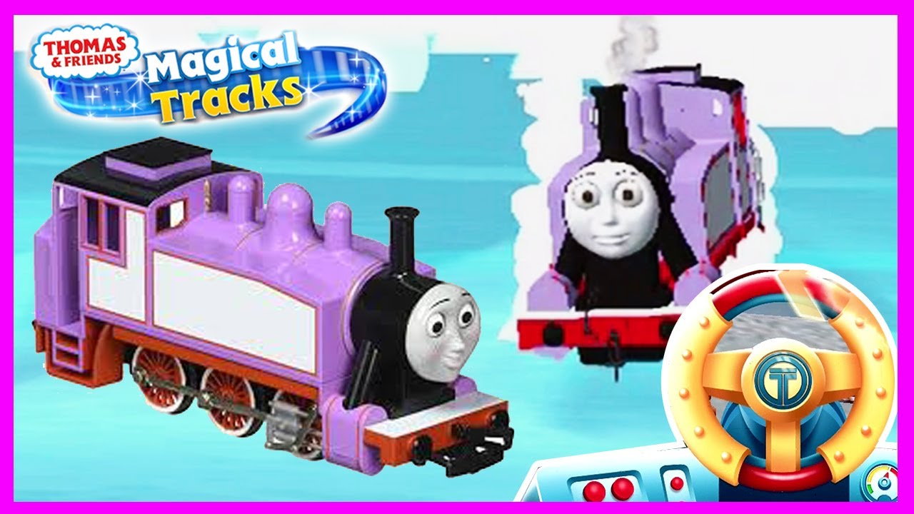 Can Rosie the Pink Tank Engine Escape the River Falls?! - Thomas and ...