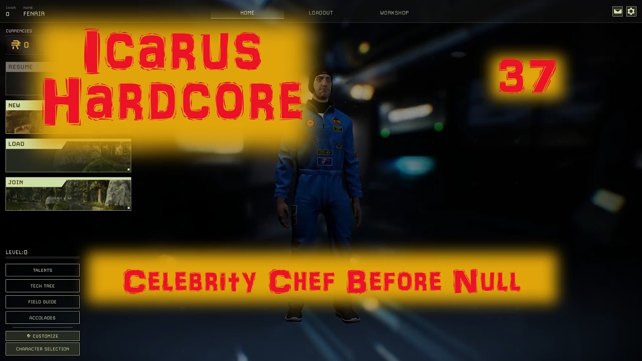 Celebrity Chef Before Null - Icarus Hardcode 37 - YouTube