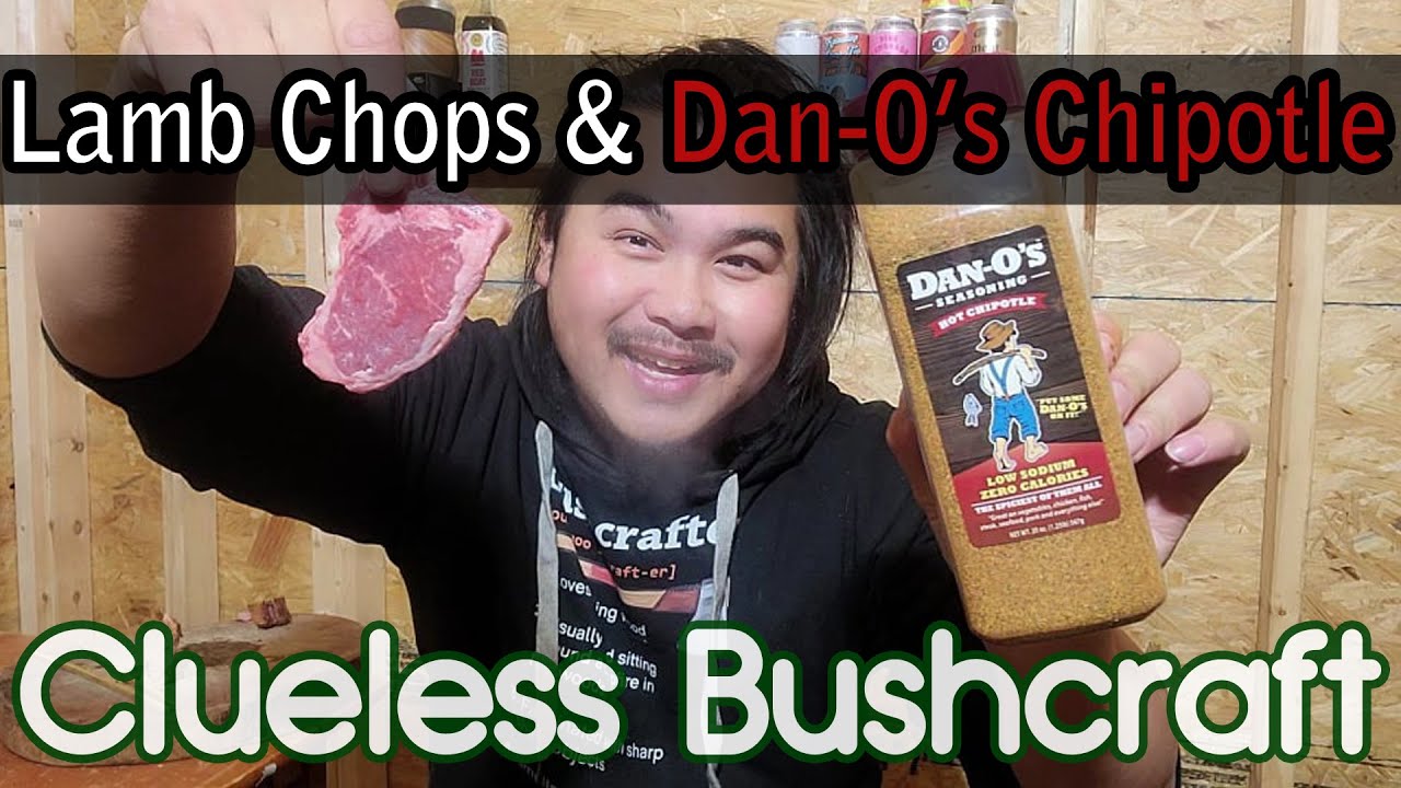 Lamb Loin Chops with Dano-O's Chipotle Seasoning and beer! - YouTube