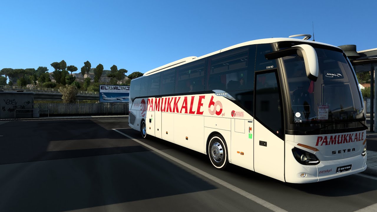 ETS2 Bus Mode 1.47 - Setra S516 HD | Logitech G29 Gameplay - YouTube