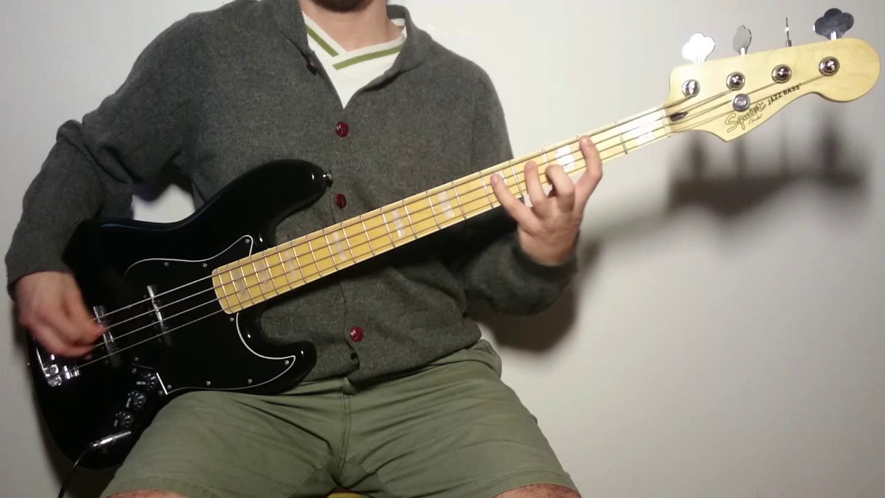 The Stone Roses - She Bangs the Drums Bass Cover - YouTube