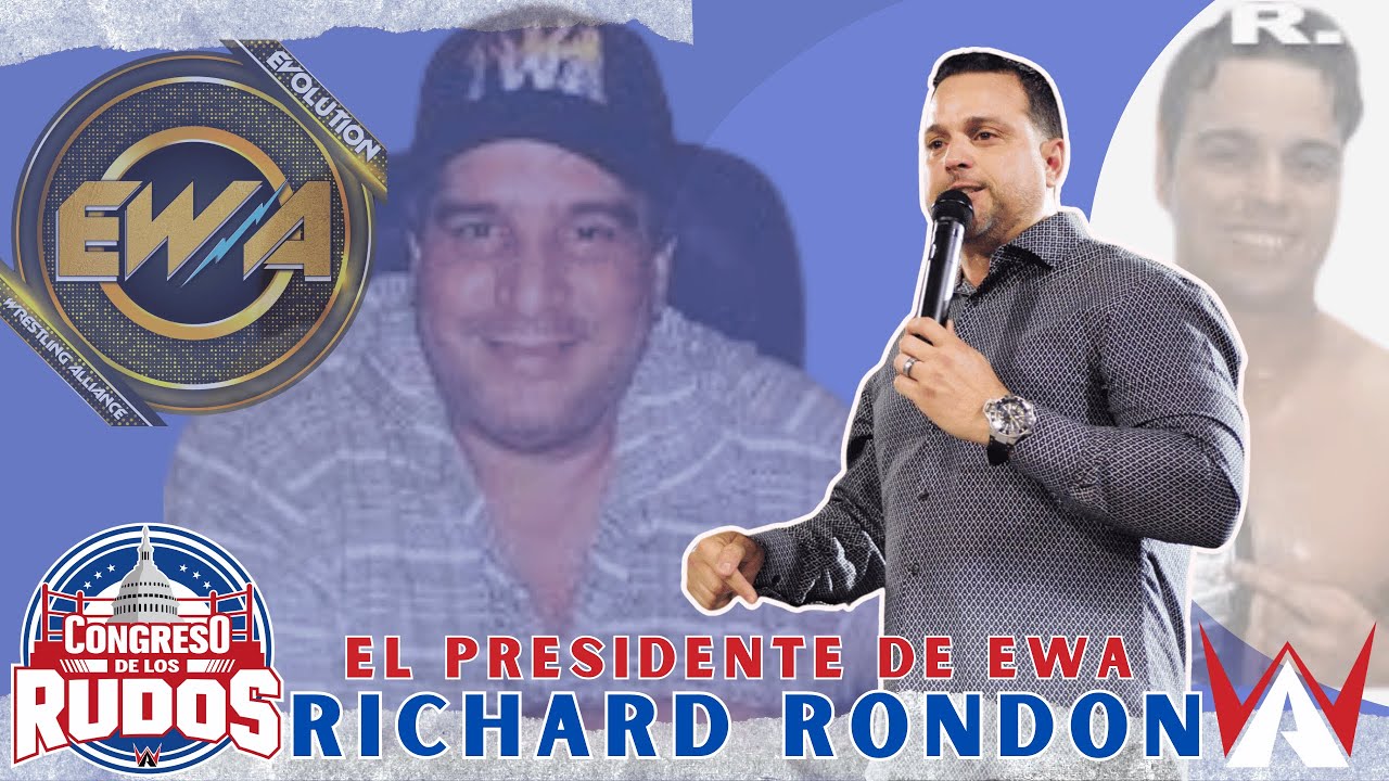 El Presidente de EWA Richard Rondón llegó al Congreso de los Rudos - YouTube