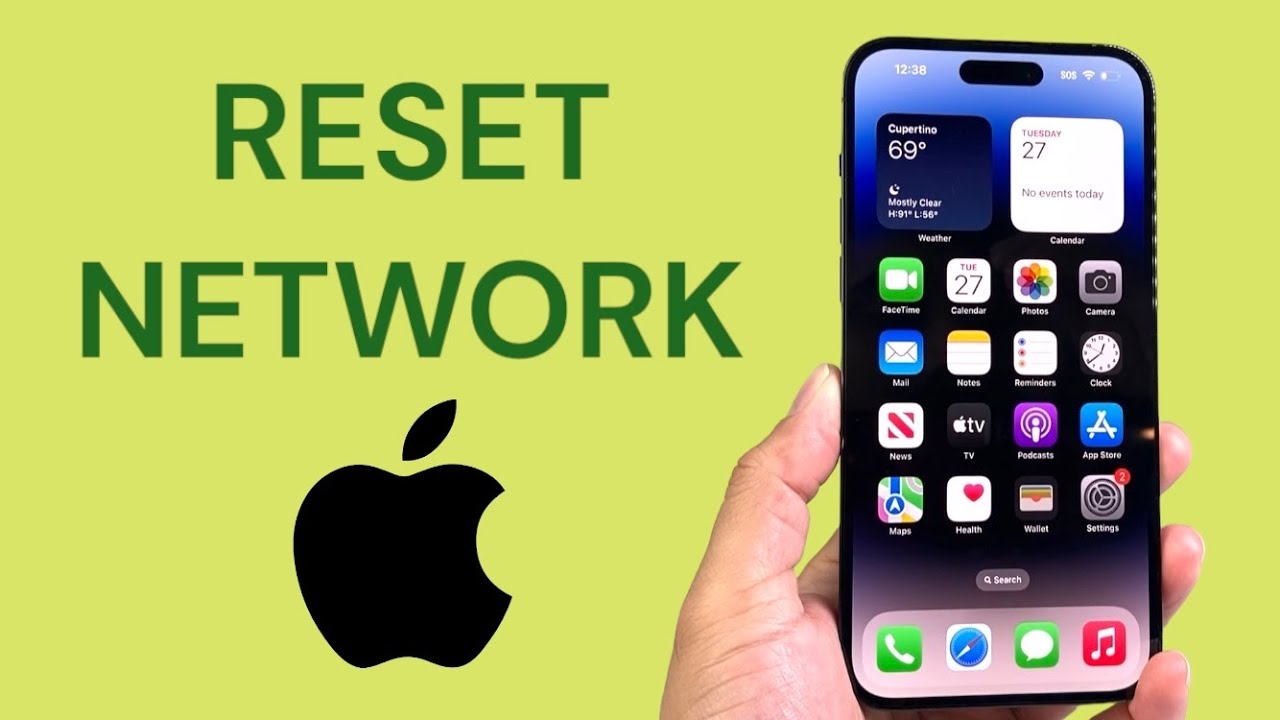 How To Reset Network Settings on iPhone - YouTube