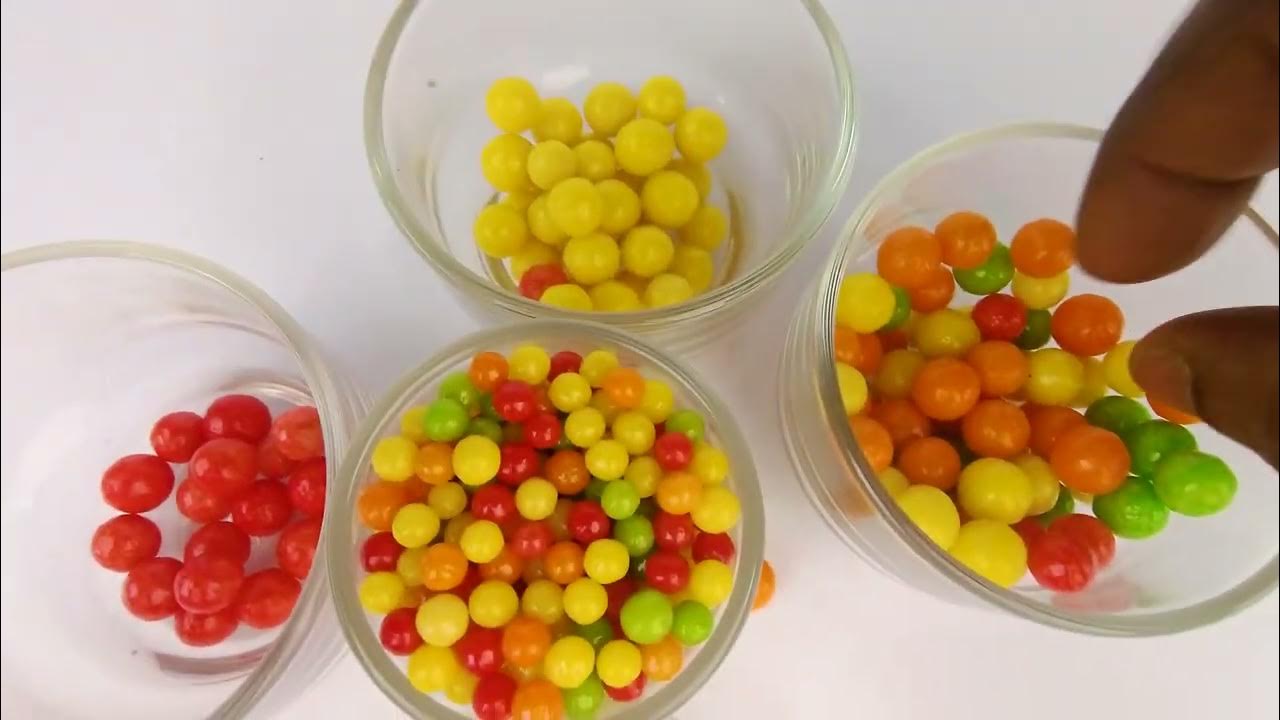 Rainbow Candy Sorting ASMR | Satisfying Color Sorting & Candy Dropping ...
