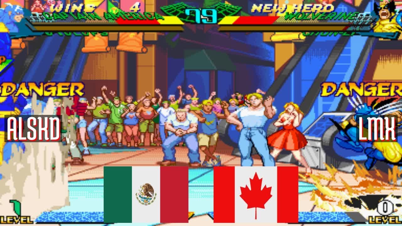 FT5 @mshvsf: ALSKD (MX) vs LMX (CA) [Marvel Super Heroes vs Street ...