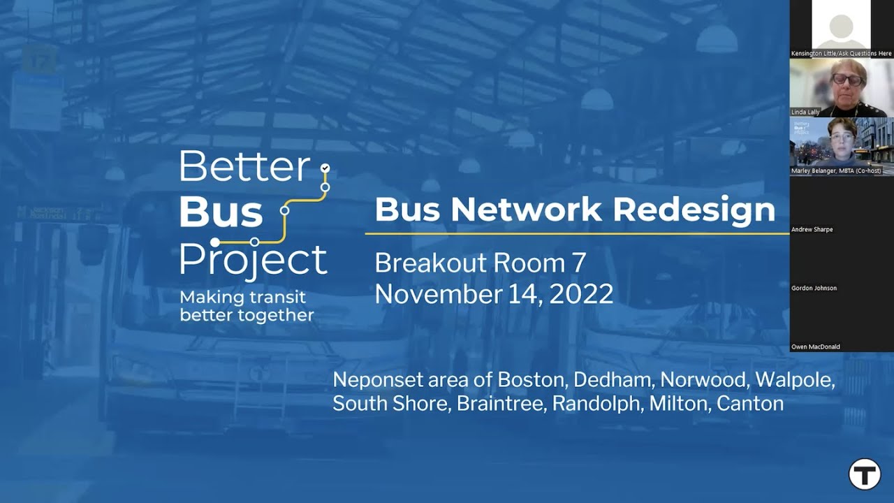 Bus Network Redesign - Virtual Public Meeting - Breakout Room #7 ...
