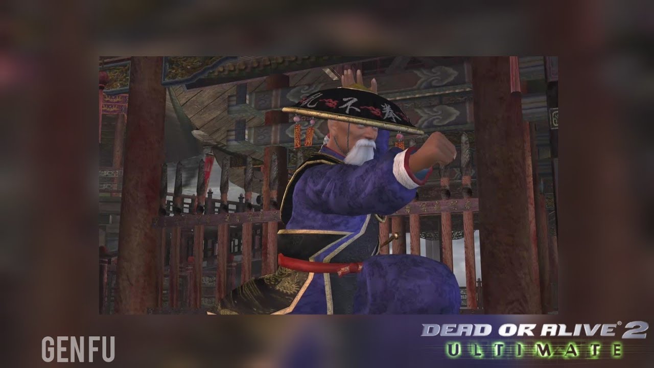 A SHEER FORCE OF WILL -- GEN FU TIME ATTACK -- DEAD OR ALIVE 2 ULTIMATE ...