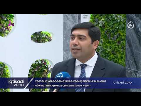 Xəstəlik vərəqəsinə görə ödənişlərin hesablanması - Atv