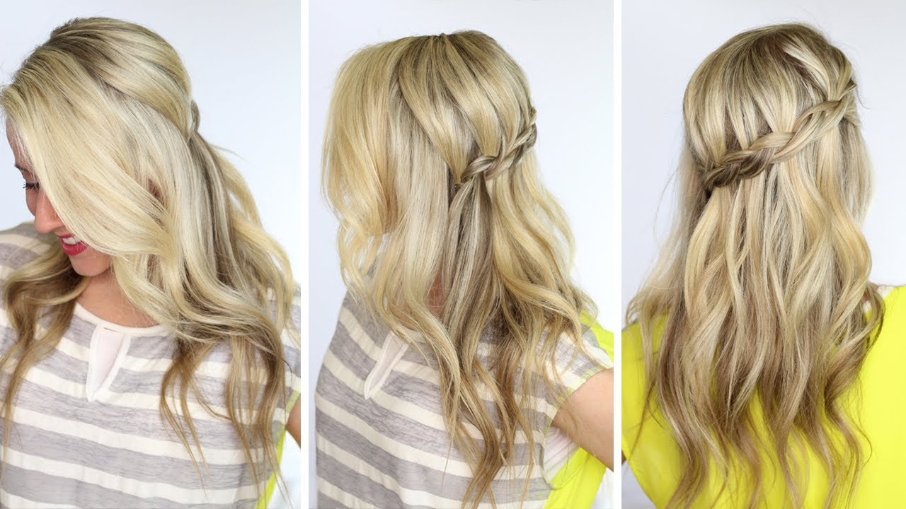 Dutch Waterfall Braid | DIY - YouTube