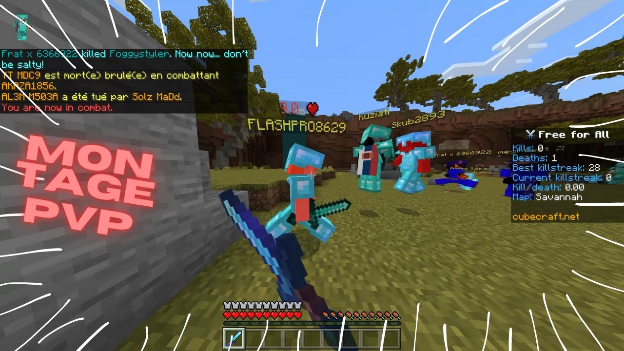 PVP Minecraft Bedrock ! - YouTube