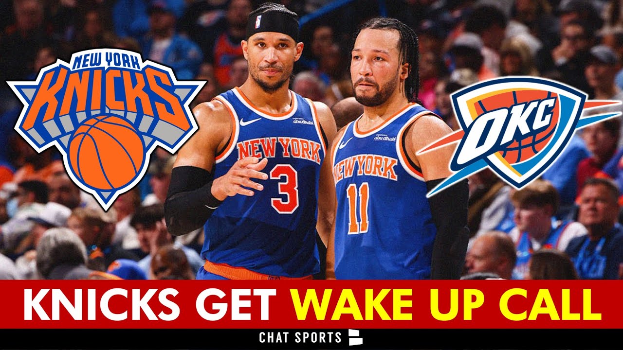 Knicks CHOKE In 2nd Half vs. OKC Thunder in Loss - YouTube