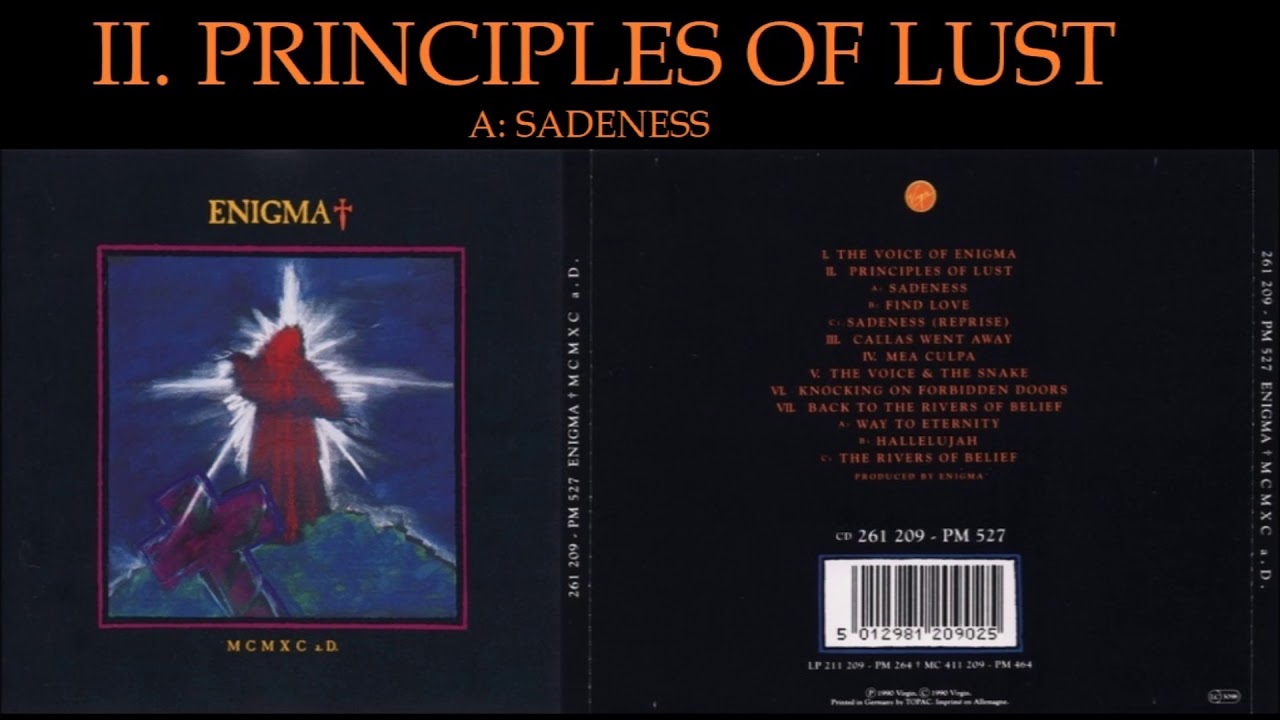 II. PRINCIPLES OF LUST: SADENESS / FIND LOVE / SADENESS (REPRISE) - YouTube