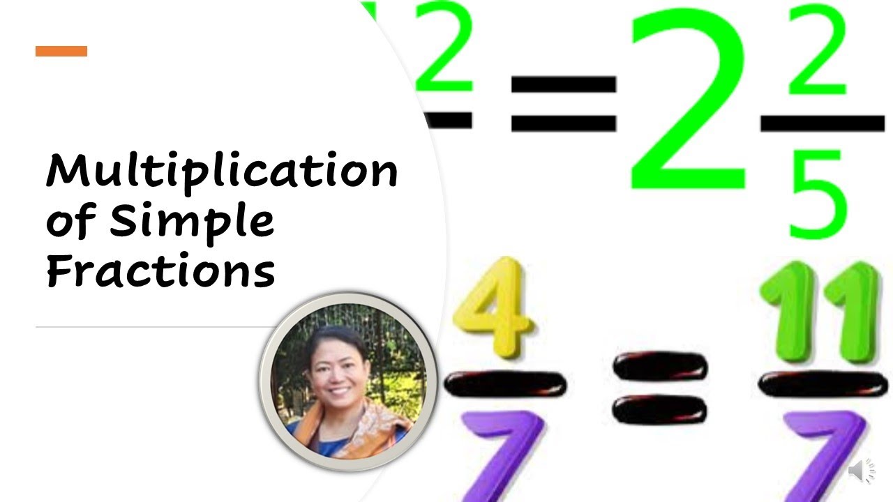 Multiplication of Simple Fractions - YouTube