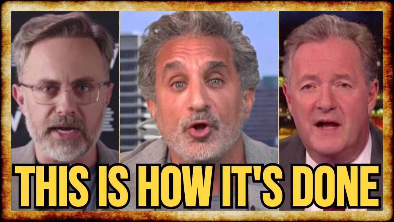Egyptian Comic SCHOOLS Piers Morgan and Daily Wire CEO at Same Time ...