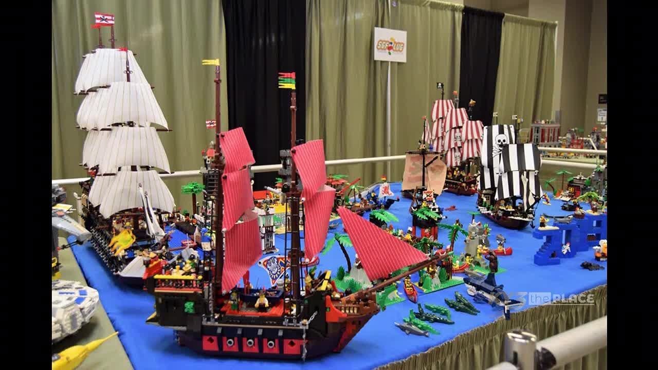 Lego User Group visits The Place - YouTube
