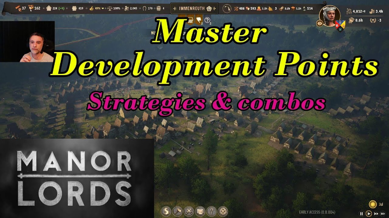 Master Development Points - Tips & Combos | Manor Lords - YouTube
