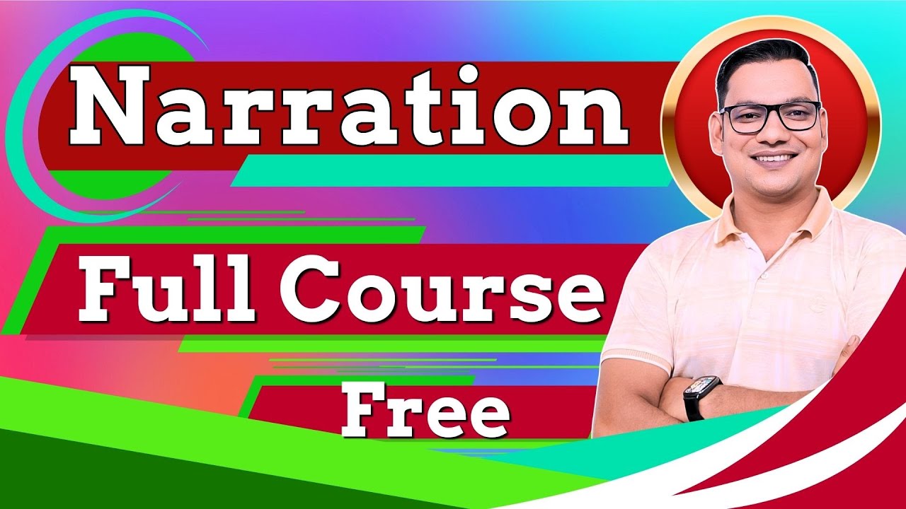Narration Full Course Free | Narration | Narration Easy Rules - YouTube