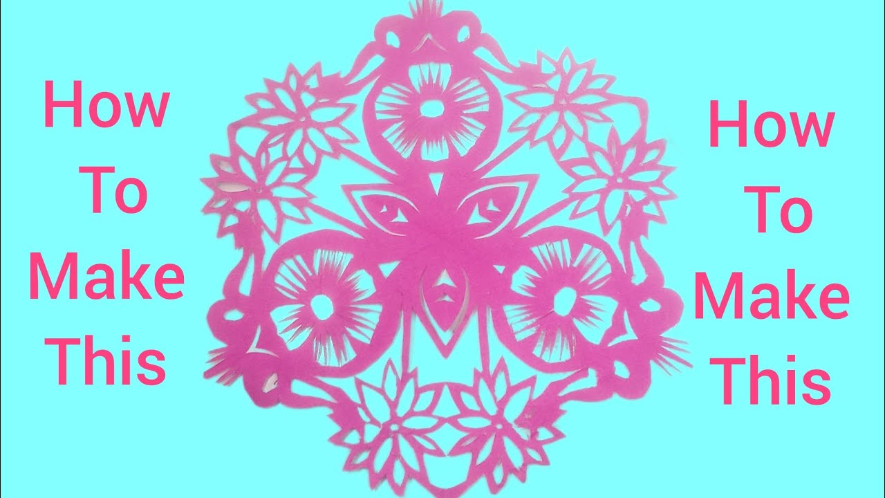 Paper Cutting New Design/How To Decor Room with Paper/Paper Cutting ...