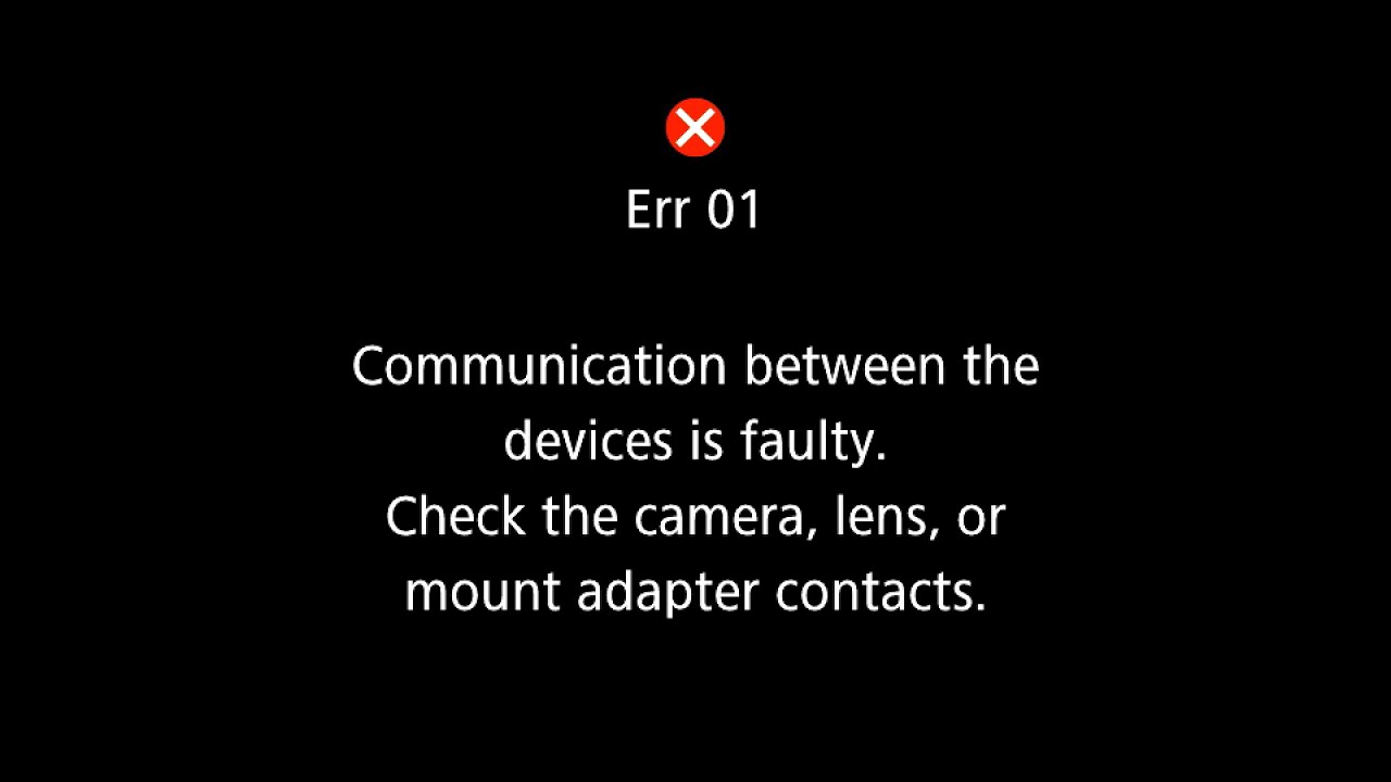 Canon Error 01 & Repair Process - YouTube