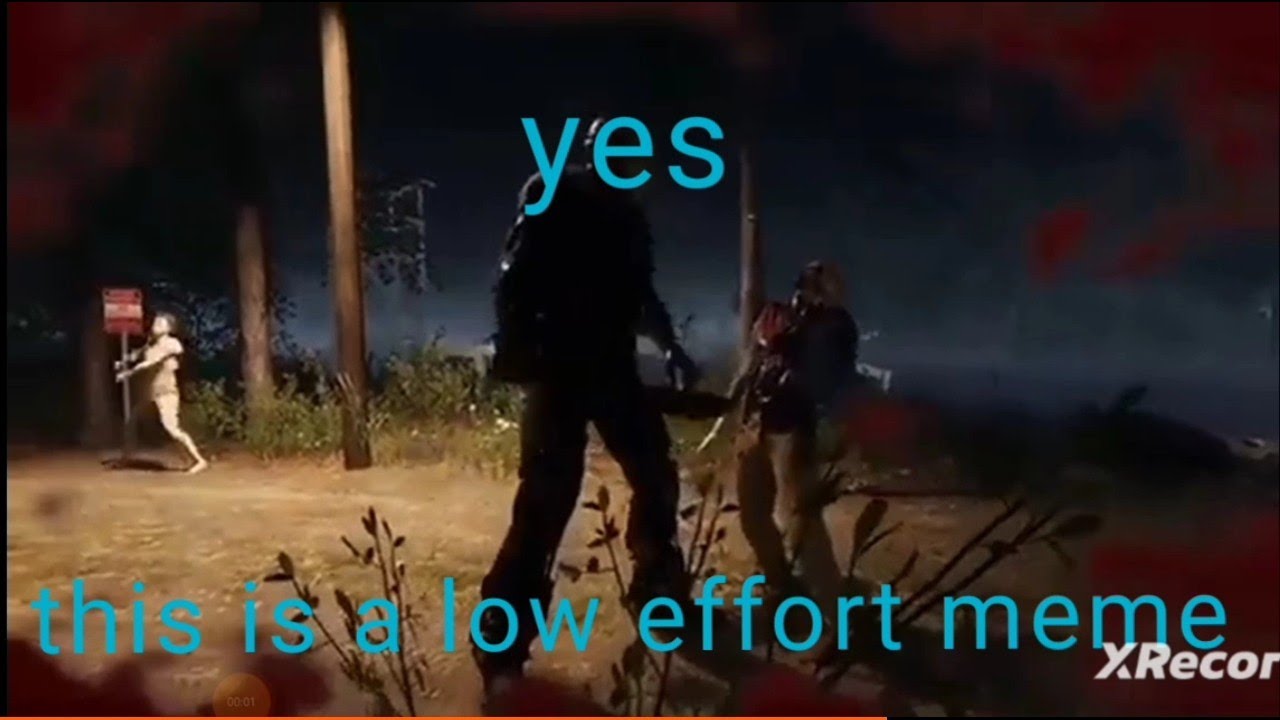 low effort meme - YouTube
