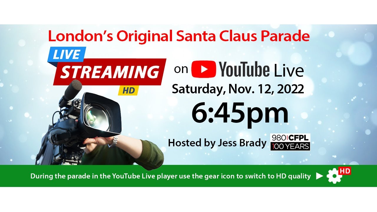 2022 London Santa Claus Parade │ Official Live Stream - YouTube