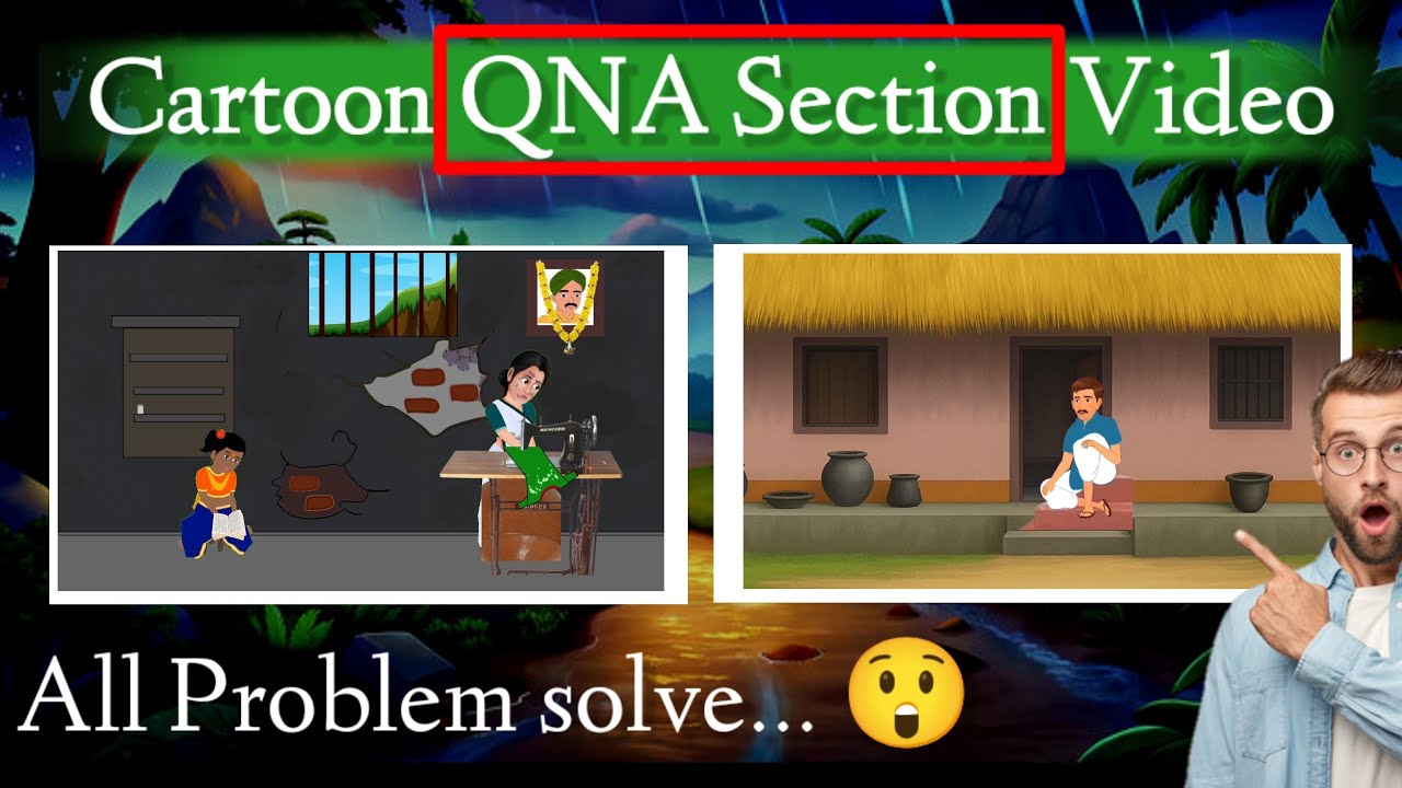 QNA Section 😱 Cartoon Animation Video kaise banaye - YouTube
