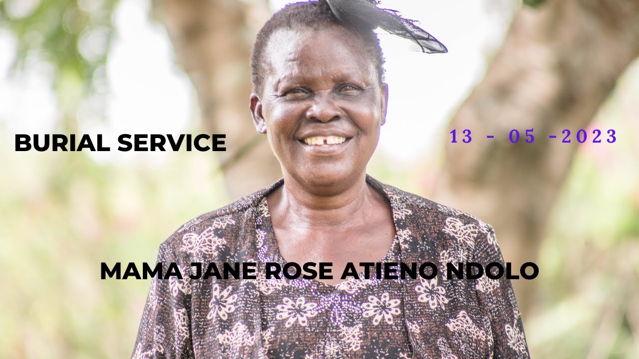 Mama Jane Rose Burial Service - YouTube