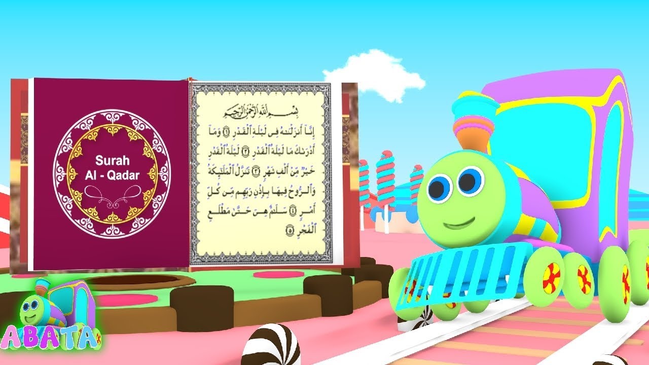 Learn surah [ Al Qadr ] Quran For Kids Search and Find Cartoon | Abata ...