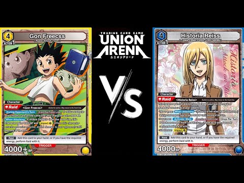 Union Arena Yellow Razor Attack Team vs Historia / Union Arena Gameplay ...