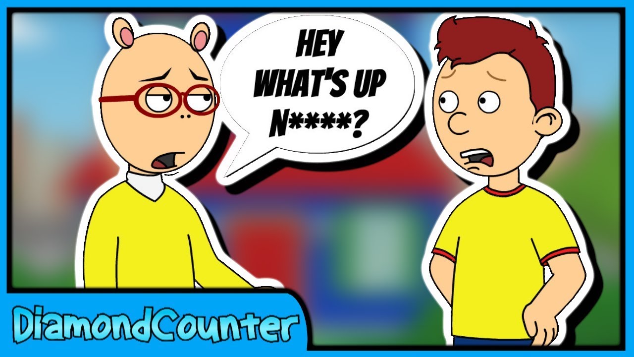 Arthur Tries To Apologize To Caillou And Says The N Word And Gets ...