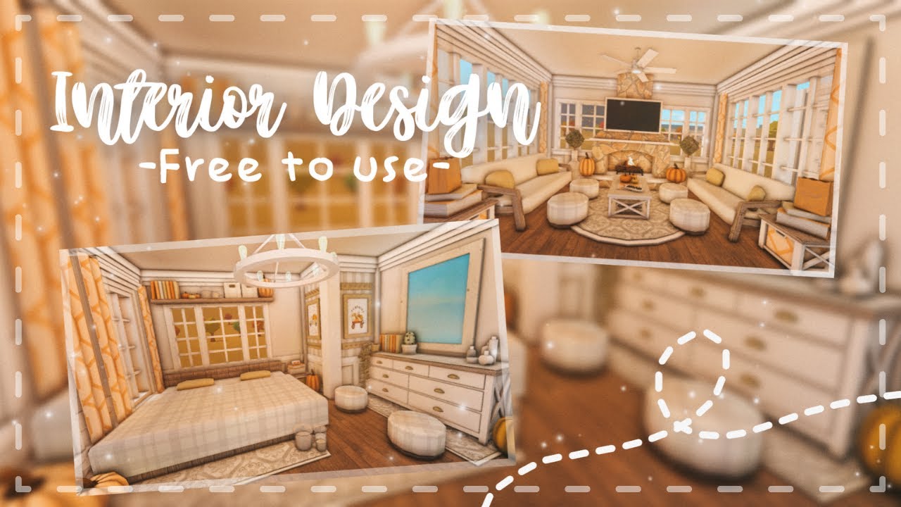 Roblox Bloxburg - Autumnal Interior Design Ideas - Minami Oroi - YouTube