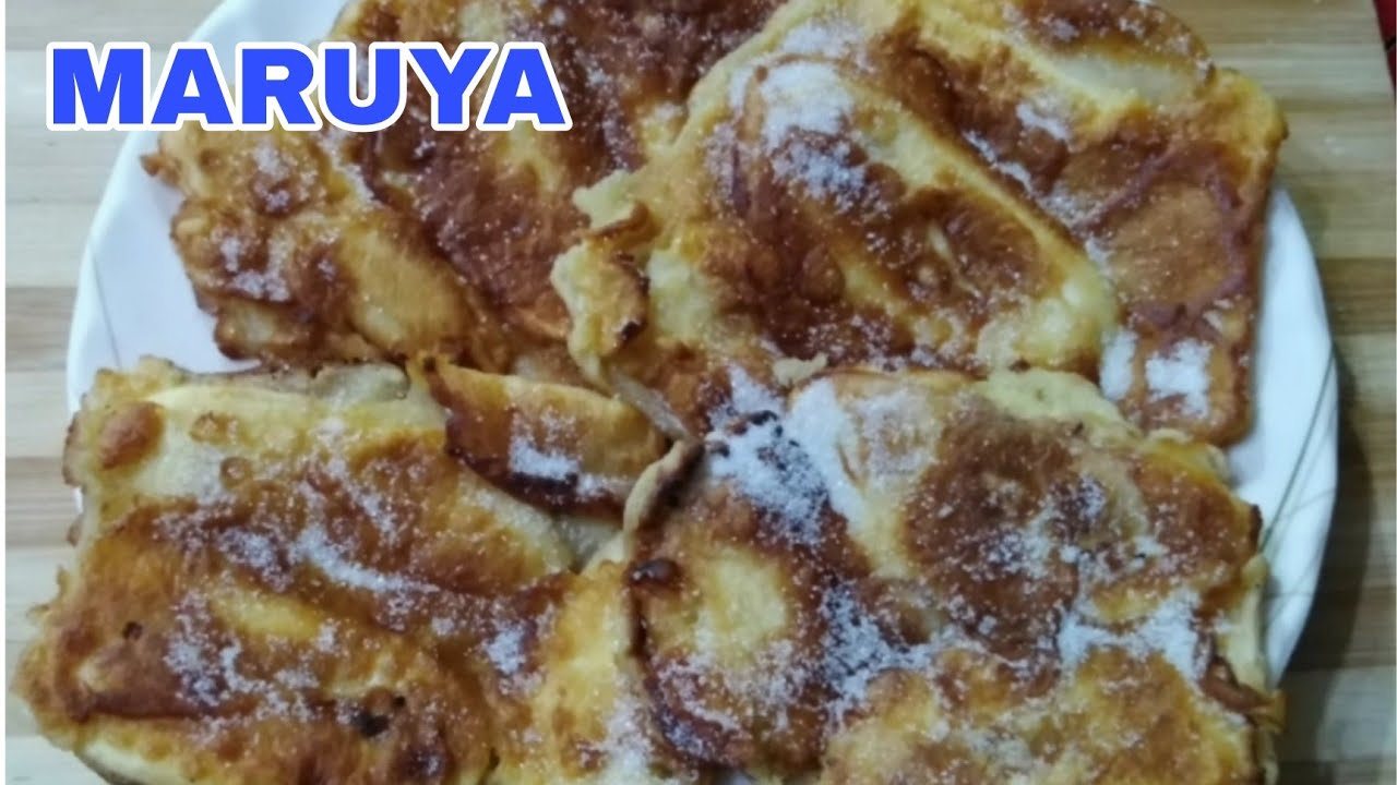 MARUYA || BANANA RECIPE || SIMPLE AND EASY RECIPE || HOW TO COOK MARUYA ...