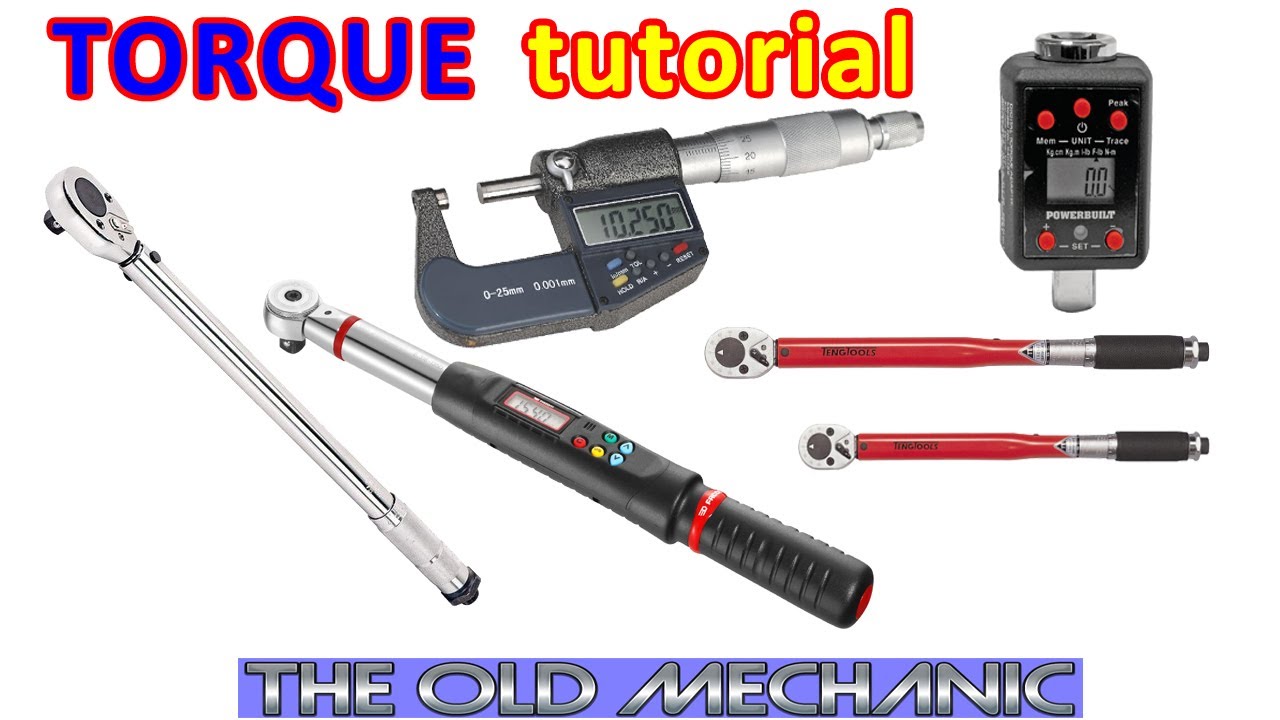 TORQUE WRENCH TUTORIAL. What happens when you TORQUE a bolt? - YouTube