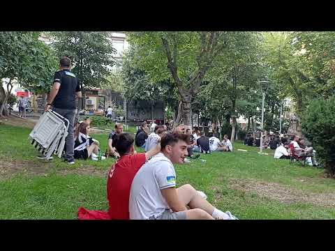 BEŞİKTAŞ NEFTÇİ BAKU MAÇ ÖNCESİ ÇARŞI GALATASARAYA GÖNDERME BEYOĞLU YOSMASİ