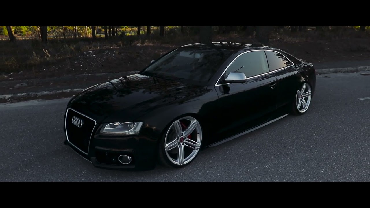 Audi A5 B8 - BAGGED AND RS6 WHEELS - YouTube