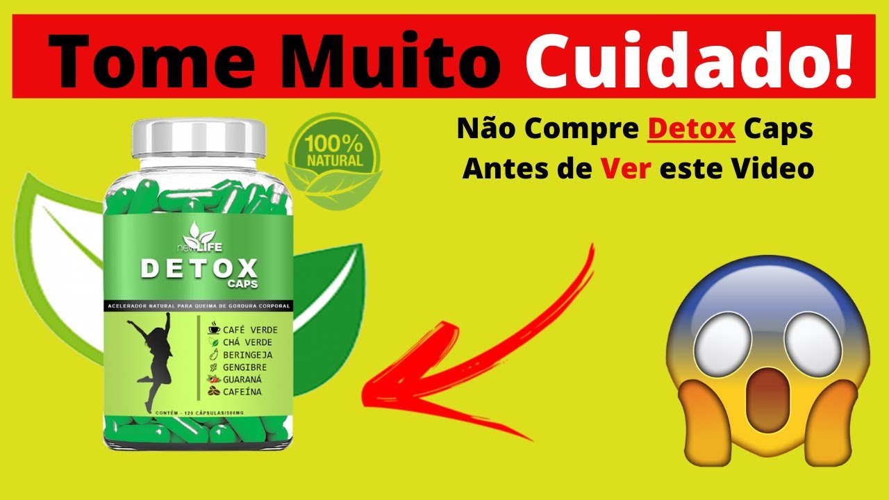 Detox CAPS Funciona Detox Caps Como TomarDetox Caps Emagrece Mesmo ...