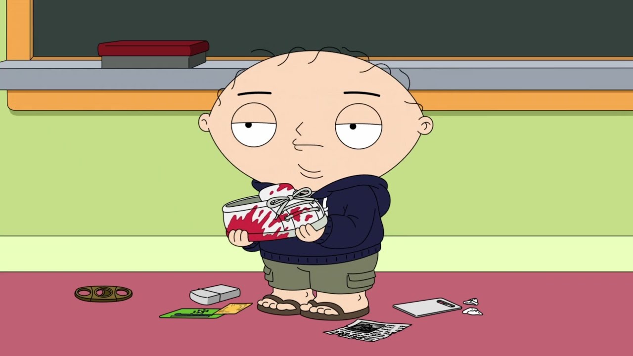 Family Guy - Boston Stewie show and tell - YouTube