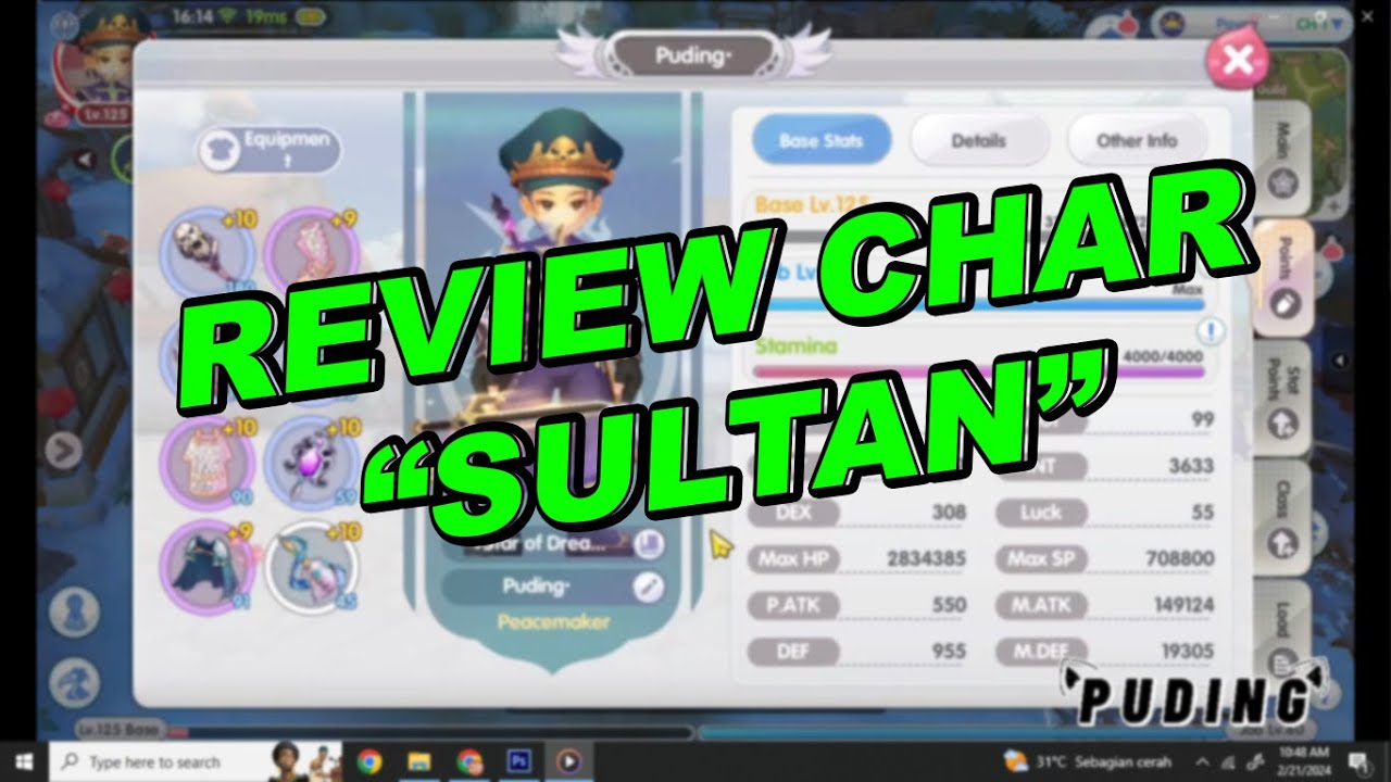 REVIEW CHAR | WARLOCK SULTAN SERVER GUNGNIR DI MASA LALU (T_T) | #ROX ...