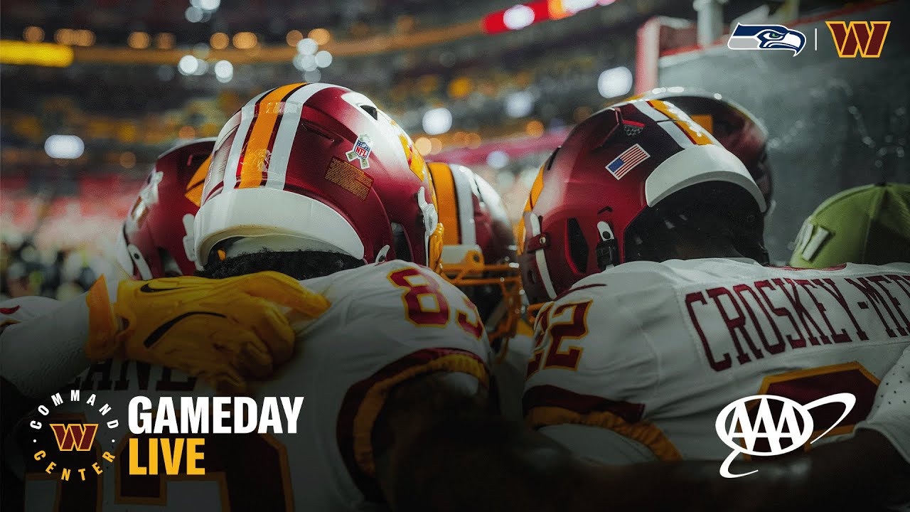 Gameday LIVE: Welcome to Sunday Night Football! | Commanders vs ...