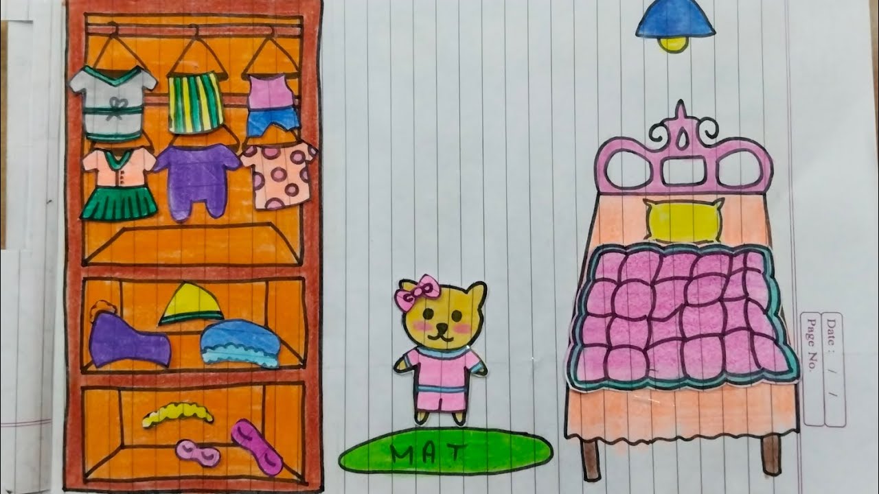 😍 [Diy Paperplay] 🤩 Washing machine 😘 Clothes, Teddy 🧸 Handmade Paper ...