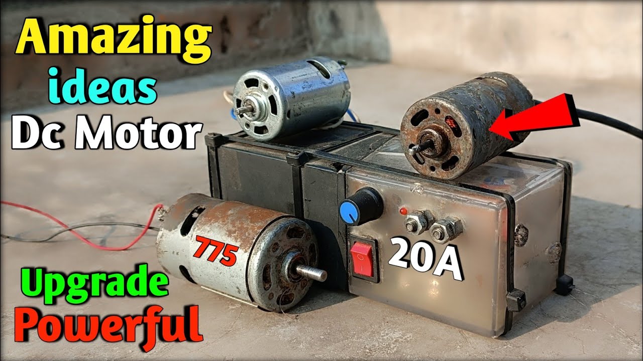 High RPM Testing 555 High Torque Dc Motor With New Ideas 25,000RPM ...