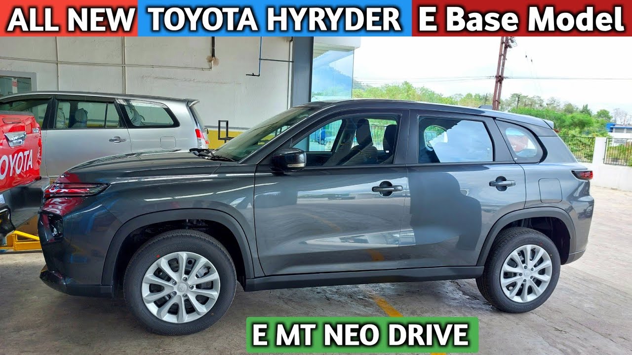 Toyota HYRYDER Base Model 2023//Hyryder Neo drive E Model/Urban Cruiser ...