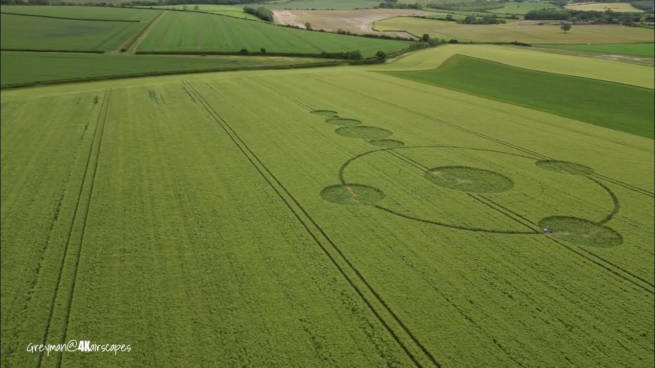 First Crop Circle of 2024 - YouTube