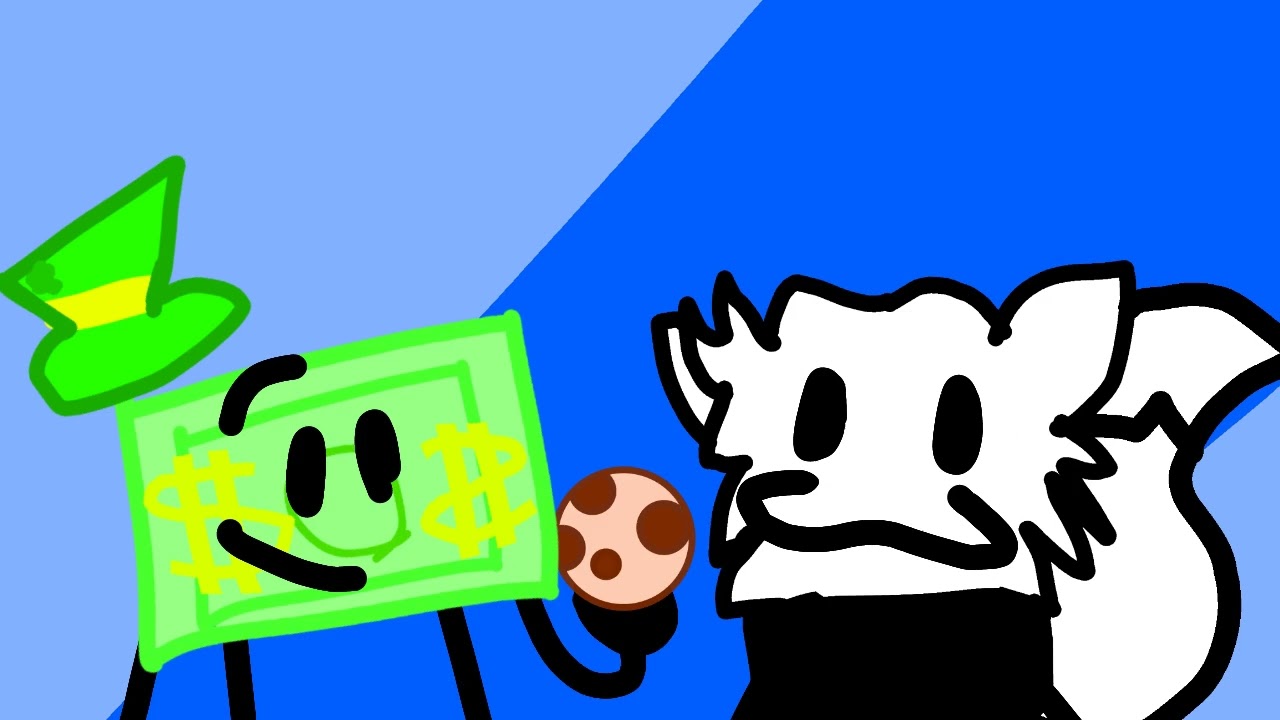 Dollar feeds Cassie | worst objects fan animation - YouTube
