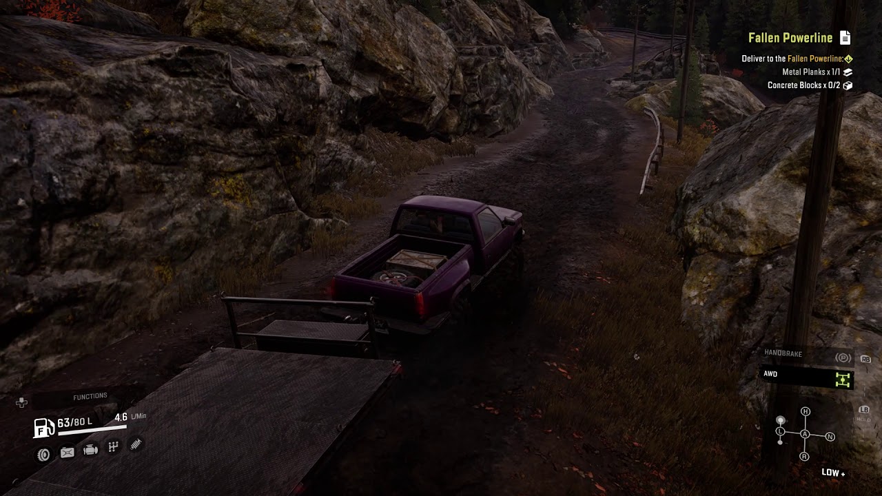 SnowRunner; Chevy K1500 Finishes It's Heavy Haul, Let's Get That ...