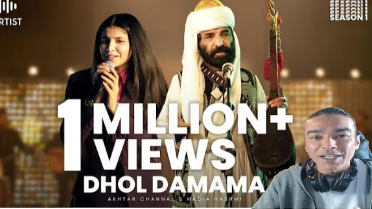 SweindianReaction/ DHOL DAMAMA | Akhtar Channal & Hadia Hashmi | The ...