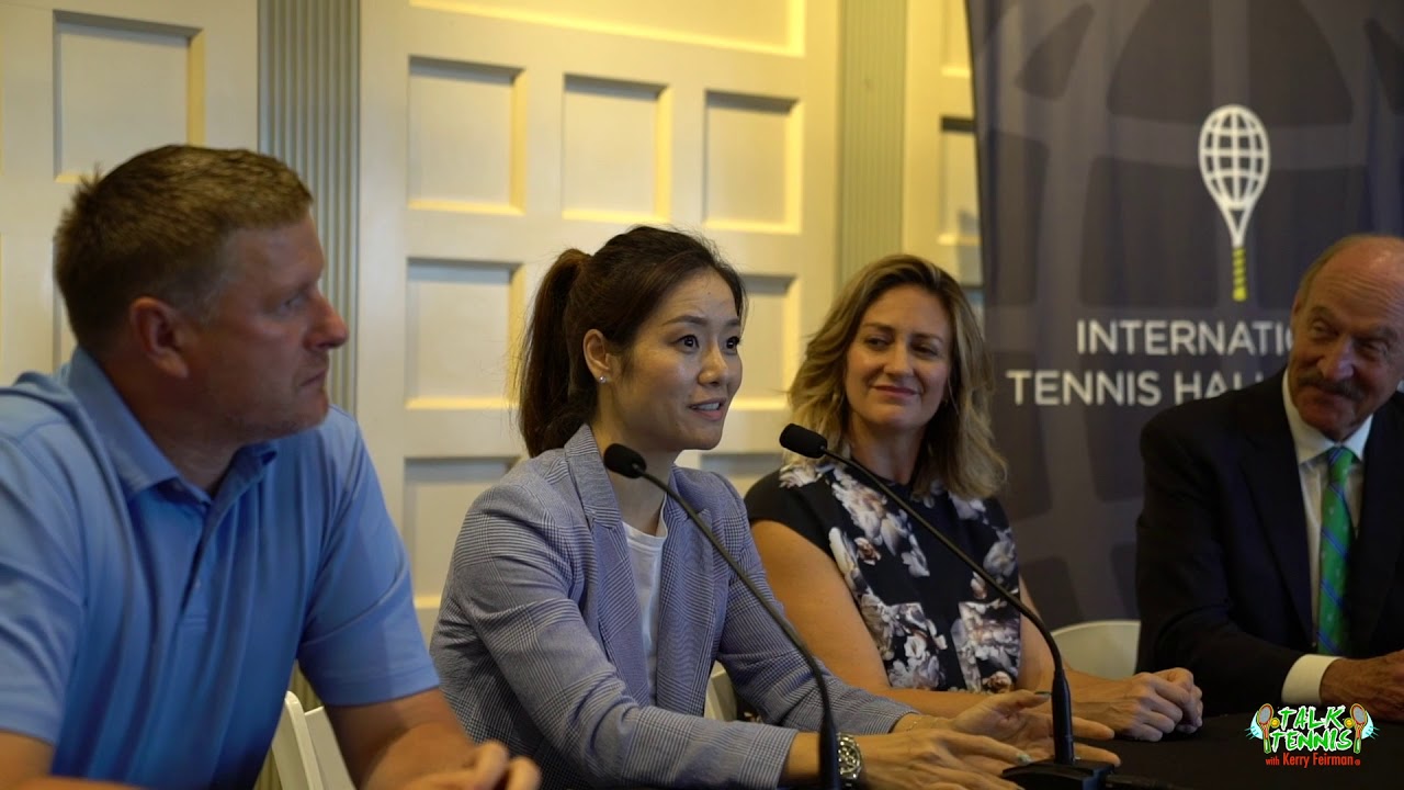 2019 International Tennis Hall of Fame Induction Press Conference - YouTube