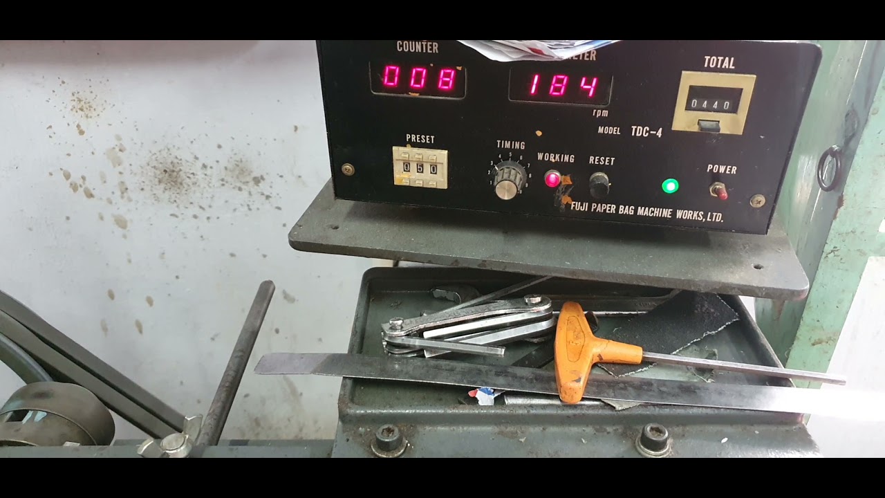 fuji envelope machine available for sale - YouTube
