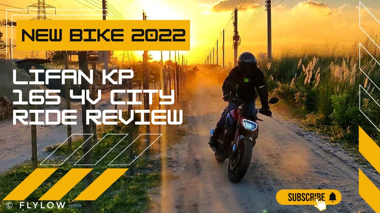 New Bike 2022 Lifan KP 165 4V City Ride Review - YouTube